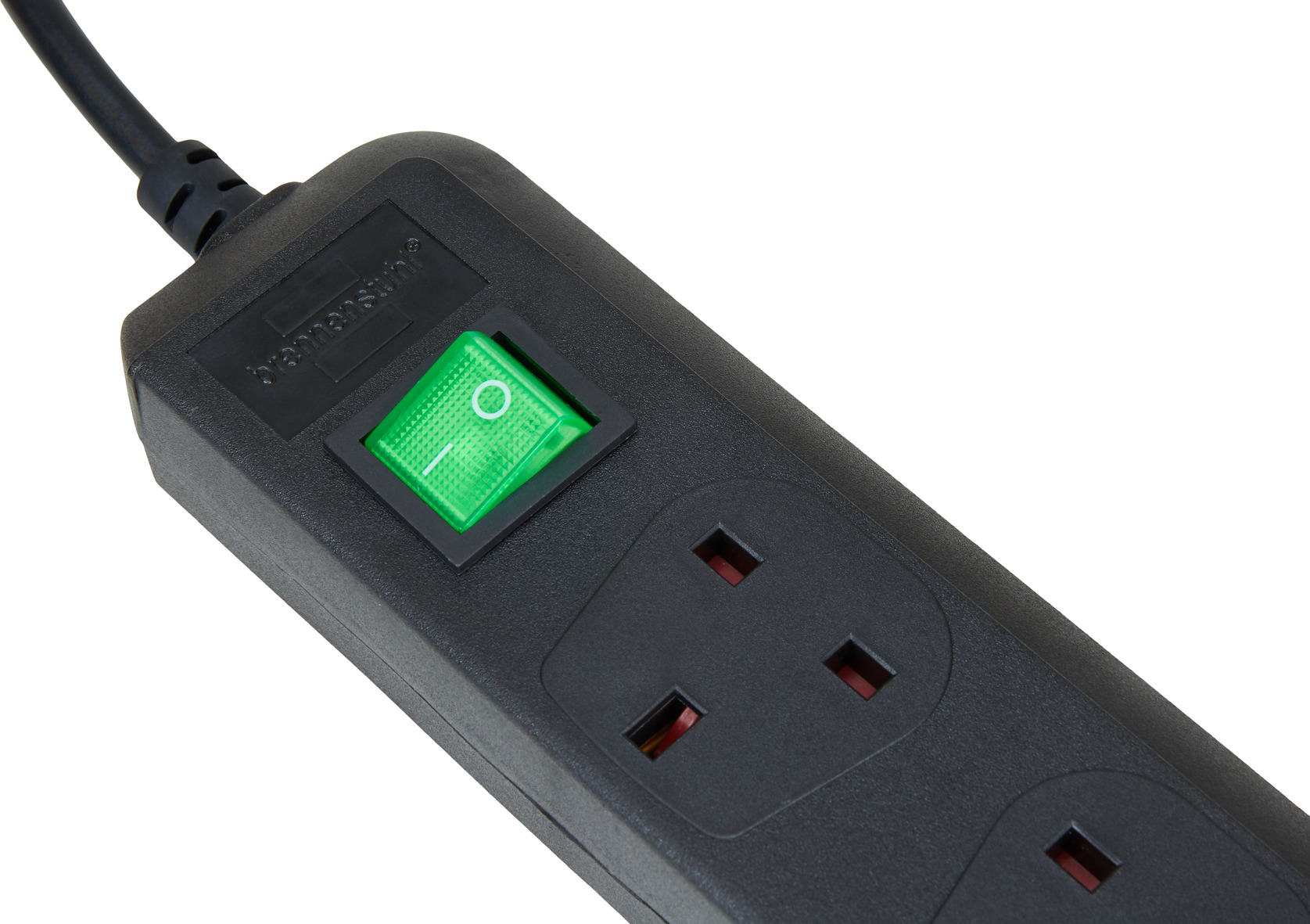 Eco-Line extension lead 4-way black 1,5m H05VV-F 3G1,25 *GB ...