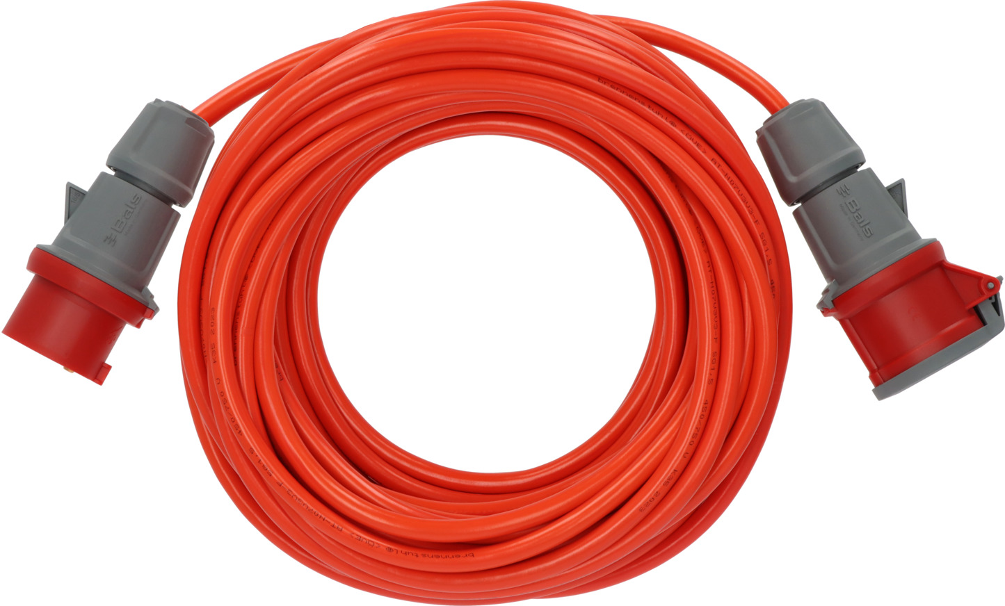 BREMAXX CEE extension cable IP44 25m signal red AT-N07V3V3-F 5G1,5 400V ...