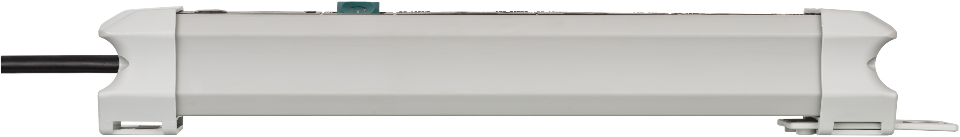 Premium-Line Extension Lead 3-way light grey/black 3m H05VV-F 3G1.5 ...