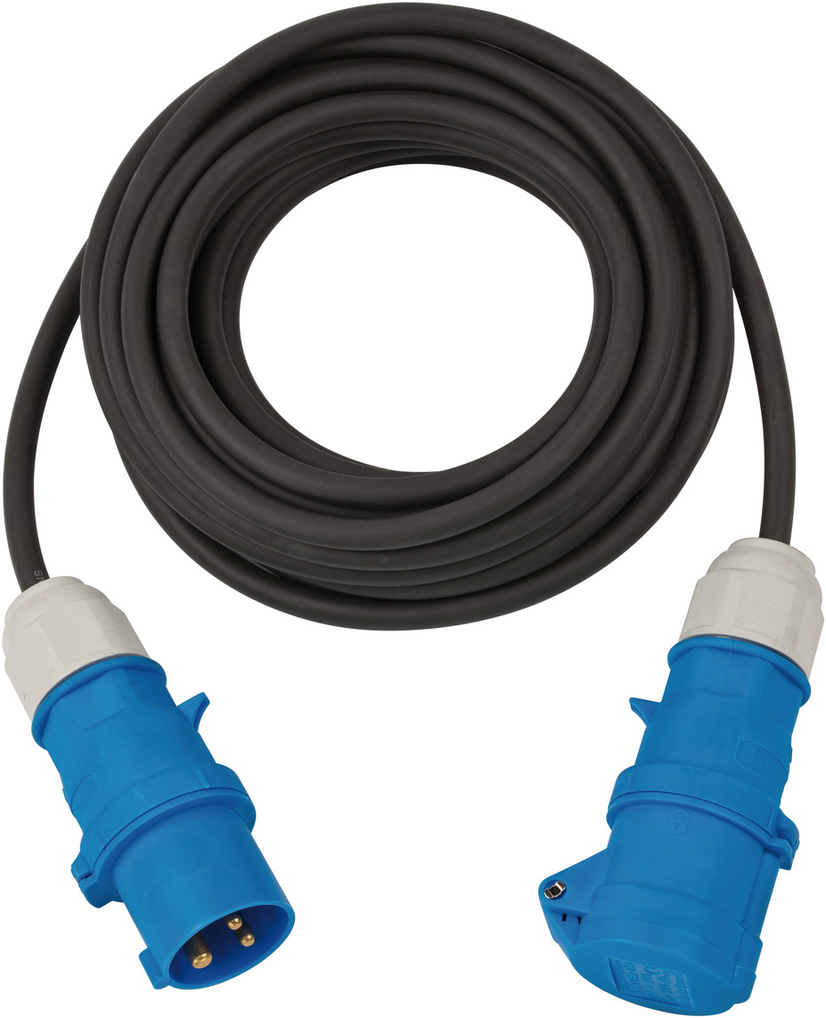 Industry CEE Extension Cable IP44 10m H07RN-F 3G1.5 CEE 230V/16A ...