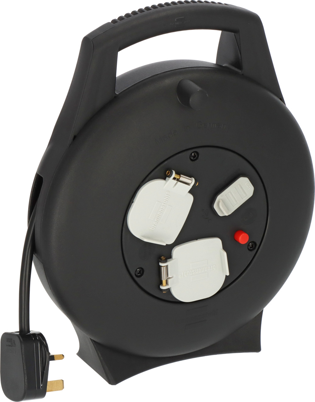 Vario-Line Cable Box with USB-Charger black 10m H05VV-F 3G1.5 ...